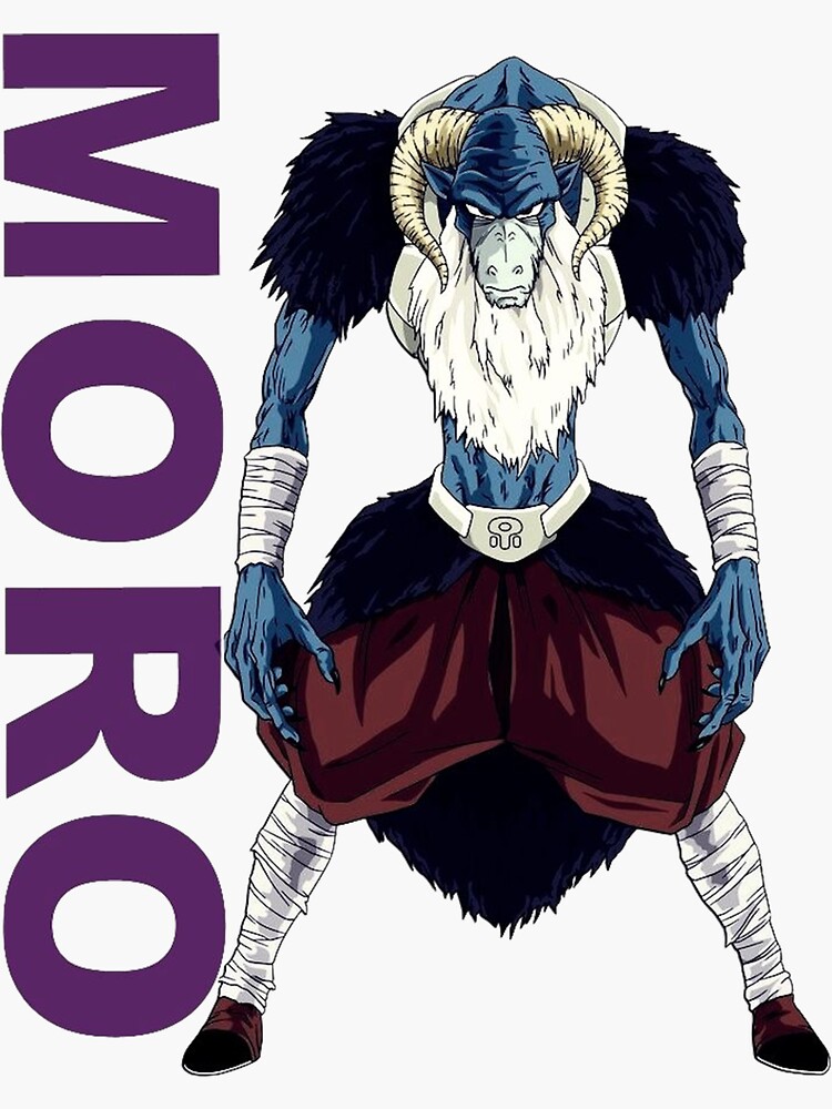 "Moro dragonball super" Sticker by CasperN | Redbubble