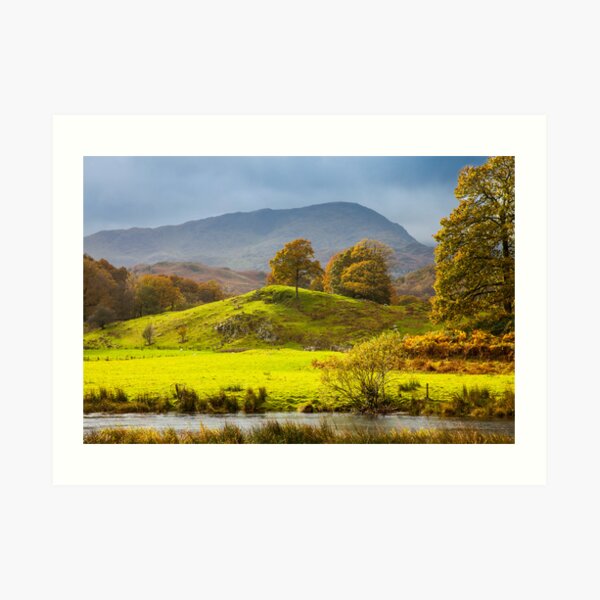 "Elterwater" Art Print for Sale by wildscape | Redbubble