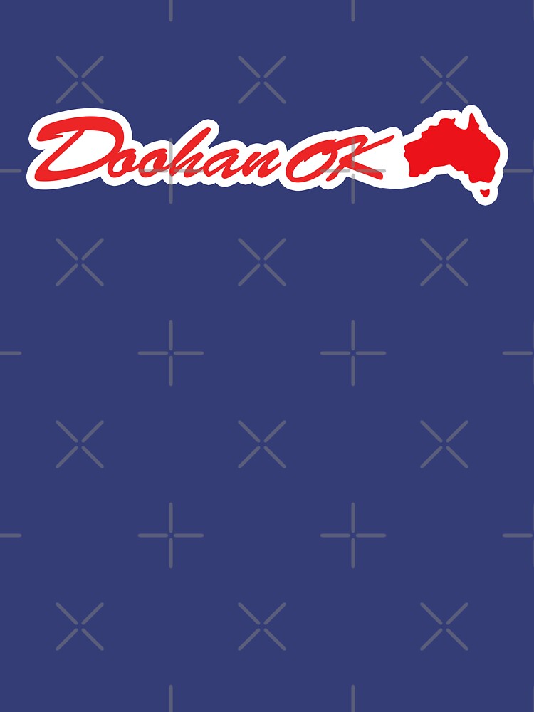 "Doohan OK Aufkleber, Aufkleber, Maske, Hemd" T-Shirt von TheScrambler ...