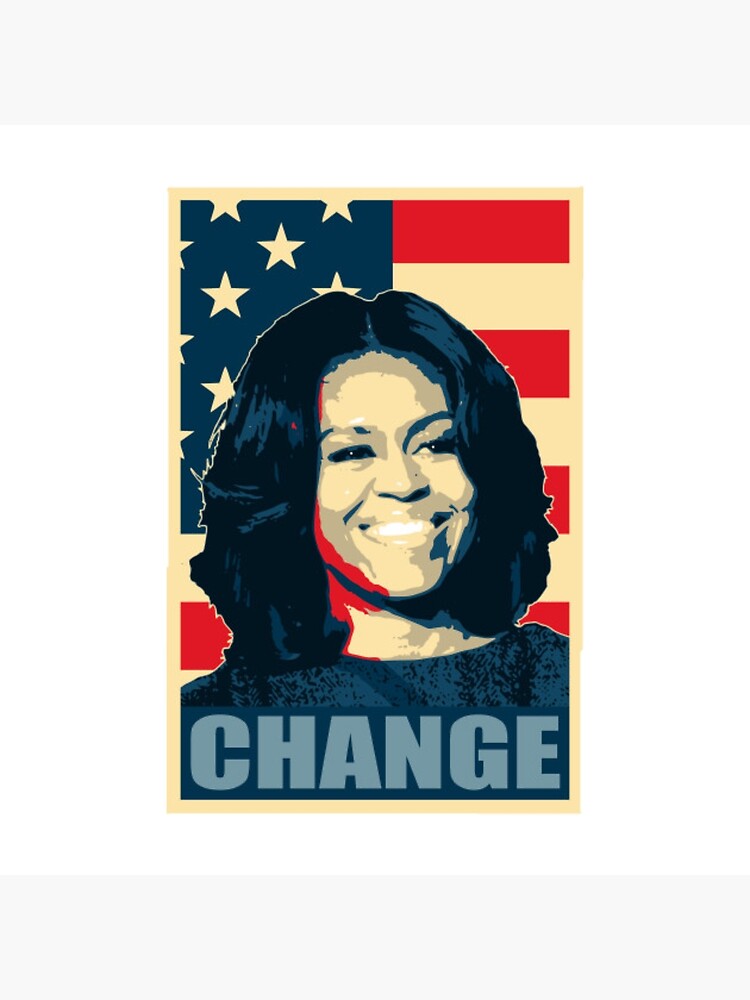 "Michelle Obama" Poster by Abbylanza5 | Redbubble
