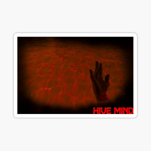 "Hive Mind Stickers, Pins/Buttons, and magnets." Sticker by Walloh ...