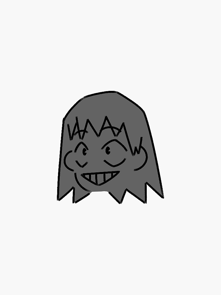 "Chibi Sero Hanta Head" Sticker by CrayCrayons | Redbubble