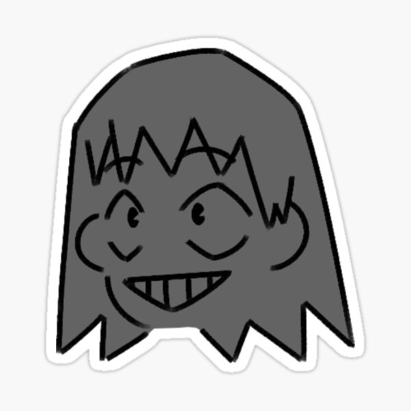 "Chibi Sero Hanta Head" Sticker by CrayCrayons | Redbubble