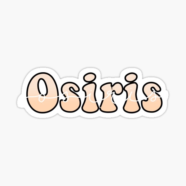 "Osiris custom" Sticker for Sale by chloemadesigns | Redbubble
