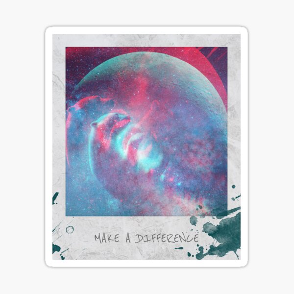 "Eco Friendly - Make A Difference" Sticker for Sale by ianaya862 ...