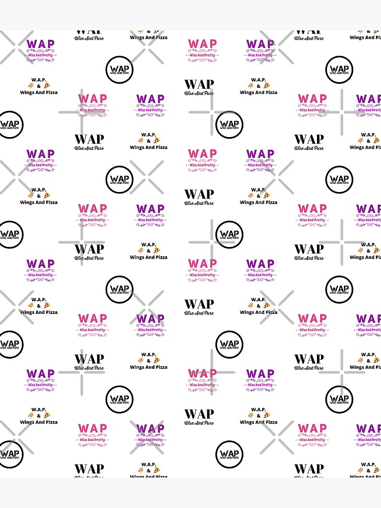 "WAP Sticker Pack" Rucksack von LiveAndGlow | Redbubble