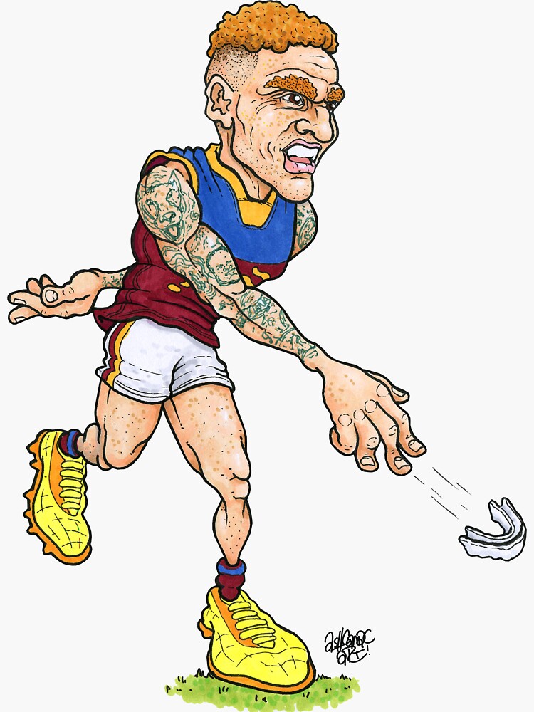 "Mitch Robinson" Sticker by Ash-Camac-Art | Redbubble