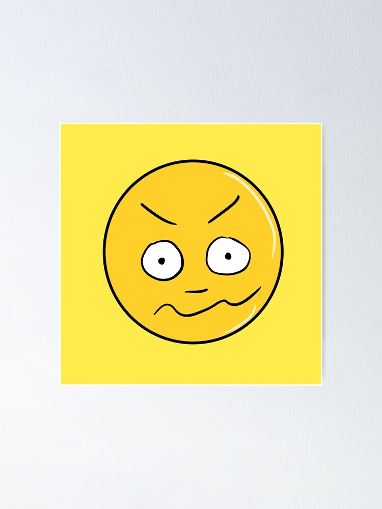 "Are you sure? emoji " Poster by Pixel-gor | Redbubble