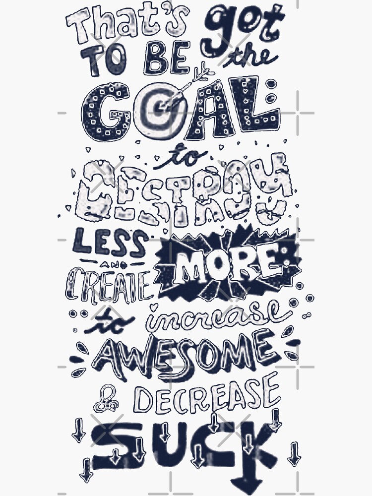 "Goal Title of Creativity Lettering Calligraphy arts text quotes ...