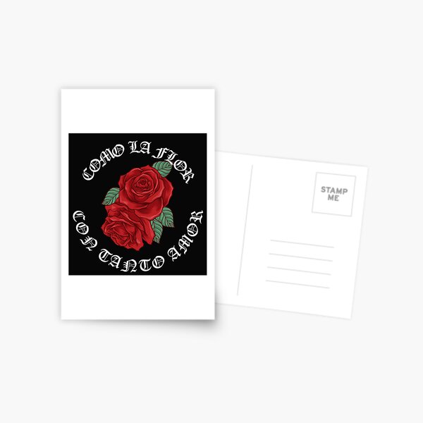 "Como La Flor Selena inspired Mexican Music" Postcard by Rakeshmurugan ...