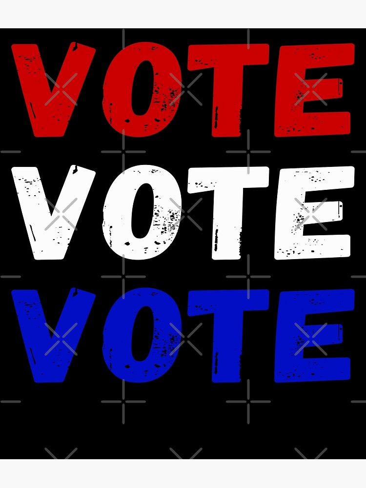 "vote USA election rally" Poster for Sale by ChamodSachintha | Redbubble