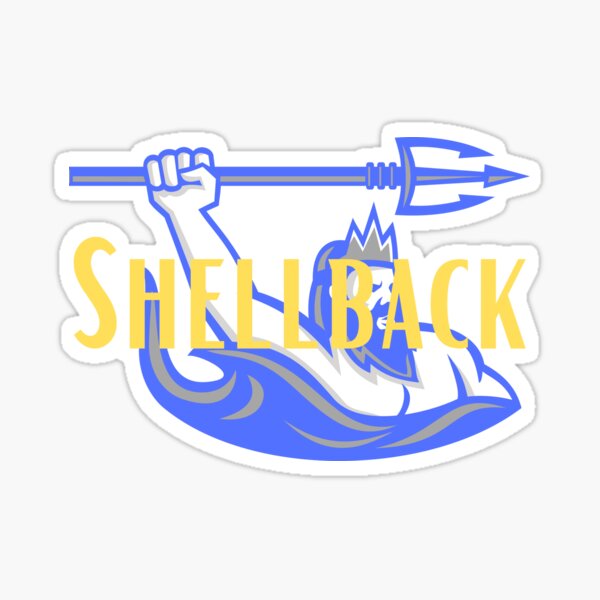 " US Navy Sailor Shellback" Sticker for Sale by Samsdesignshop | Redbubble