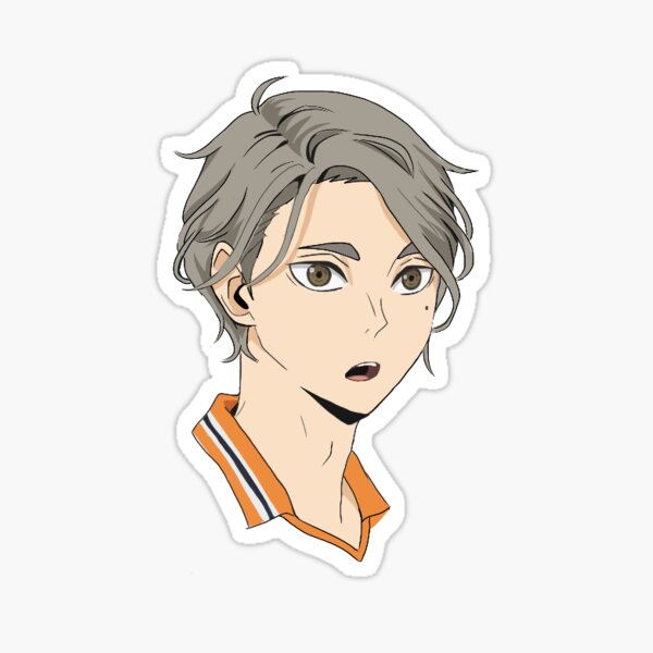 Sugawara Koushi Sticker By Eir0p Redbubble