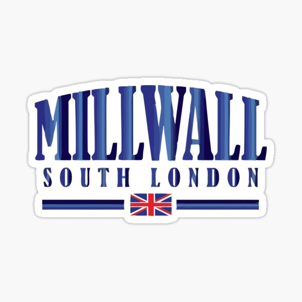 "Millwall South London" Sticker for Sale by MSC-Russia | Redbubble