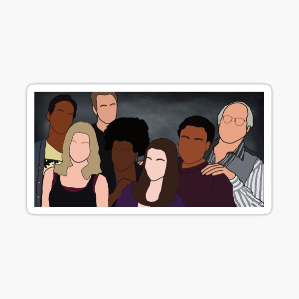 "Community Study Group" Sticker for Sale by KikisDoodles | Redbubble