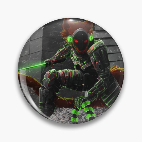 "Azzy The Protogen - Lone Protogen Poster" Pin for Sale by Fuzznet ...