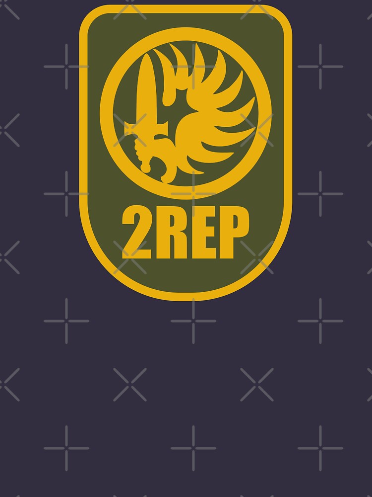 "Foreign Legion 2 Rep Patch" T-shirt for Sale by FireMission45 ...