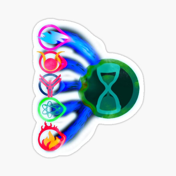 "Legends Of Tomorrow - Time Warp" Sticker by sharpecanary | Redbubble