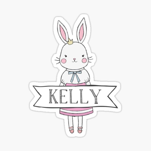 "Kelly" Sticker for Sale by A-Personalised | Redbubble