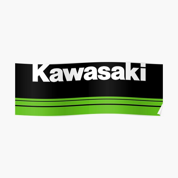 Poster: Kawasaki Racing | Redbubble