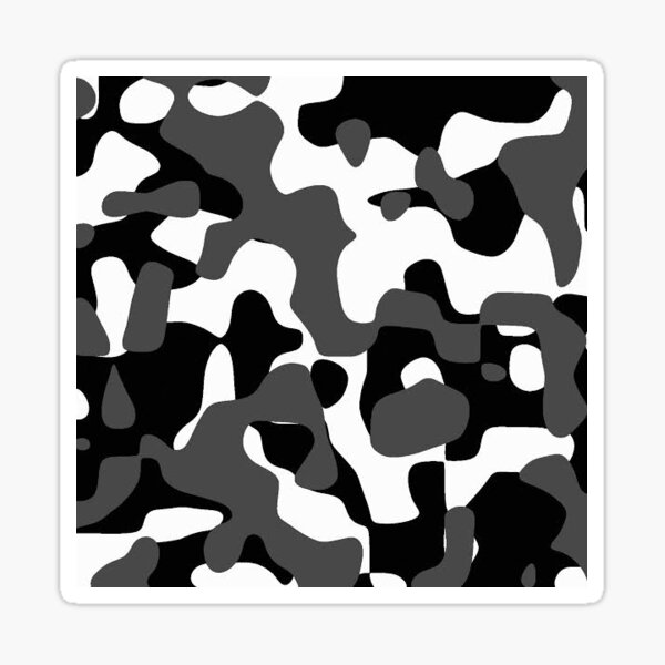 "Camo Designed" Sticker for Sale by SidCasuals | Redbubble