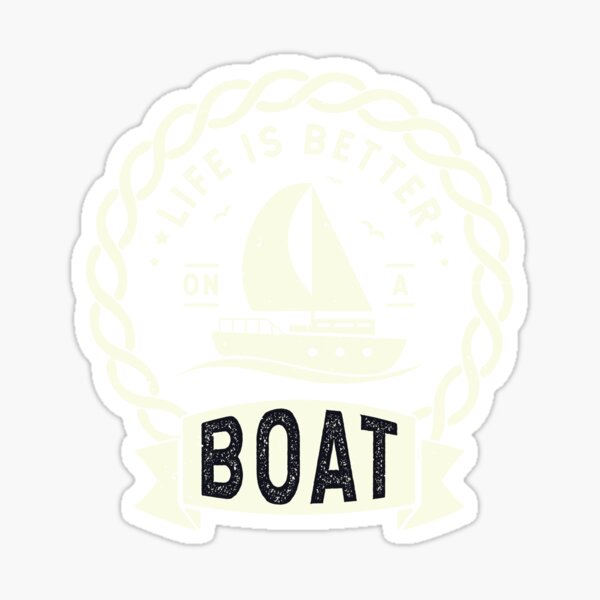 "Sailing Sailor Boat Ship Gift idea" Sticker for Sale by THaDesign ...