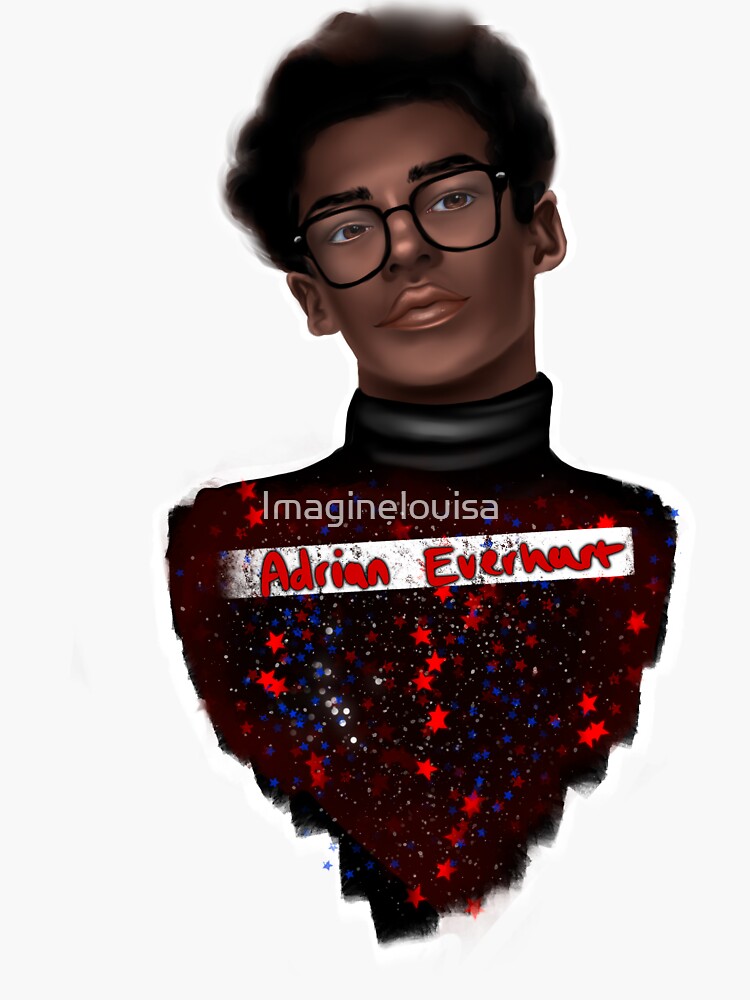 "Adrian Everhart (Renegades)" Sticker for Sale by Imaginelouisa | Redbubble