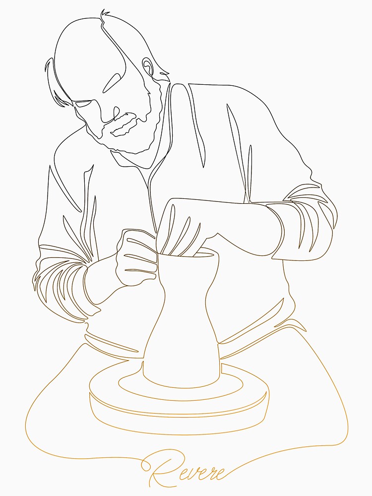 "Old Man Potter Work Hard" T-shirt by sereneceramics | Redbubble