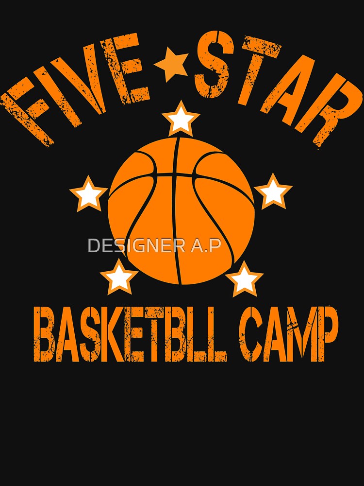 "Five-star basketball camp 2020" T-shirt for Sale by sadek28 ...