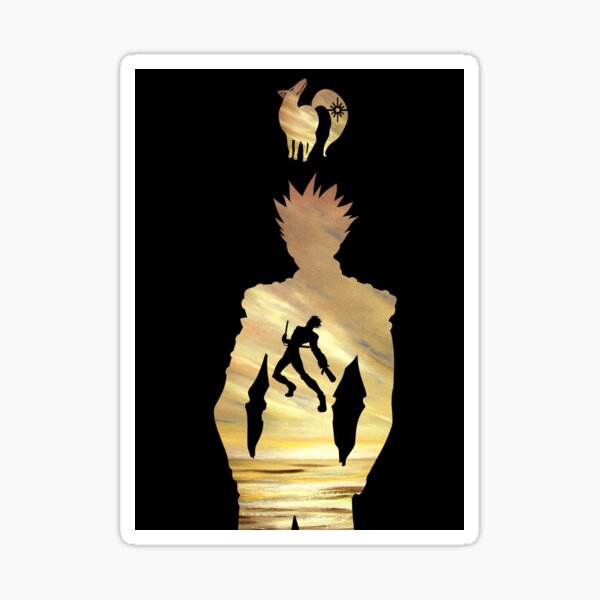 "King from the Seven Deadly 21 " Sticker by deadly999 | Redbubble