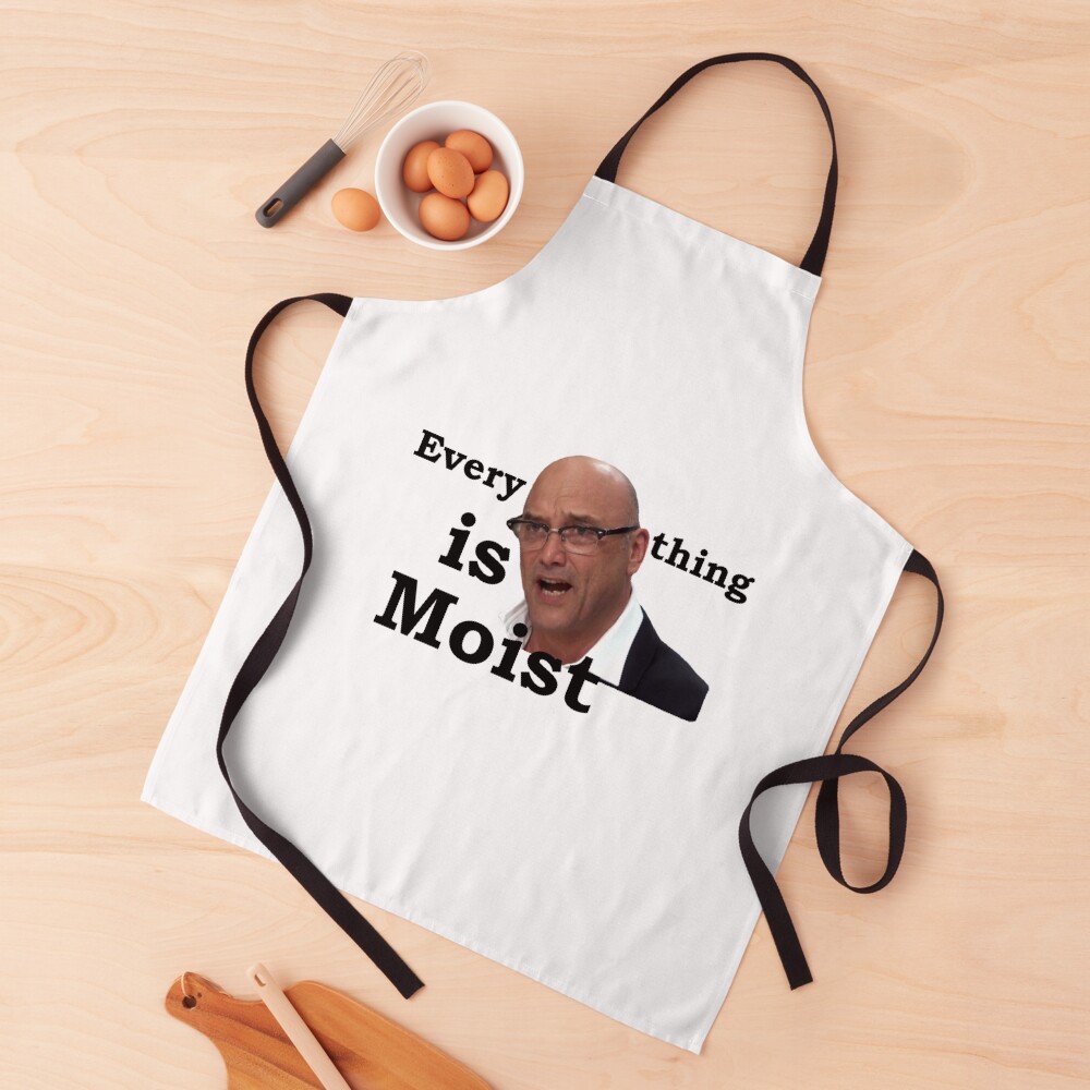 ""Everything is Moist" - Gregg Wallace" Apron by greggylovesfood ...