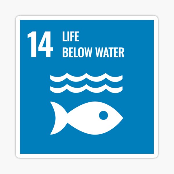"UN SDG - Sustainable Development Goals | Goal 14" Sticker for Sale by ...