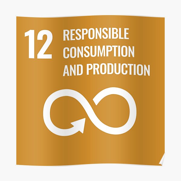 "UN SDG - Sustainable Development Goals | Goal 12" Poster for Sale by ...