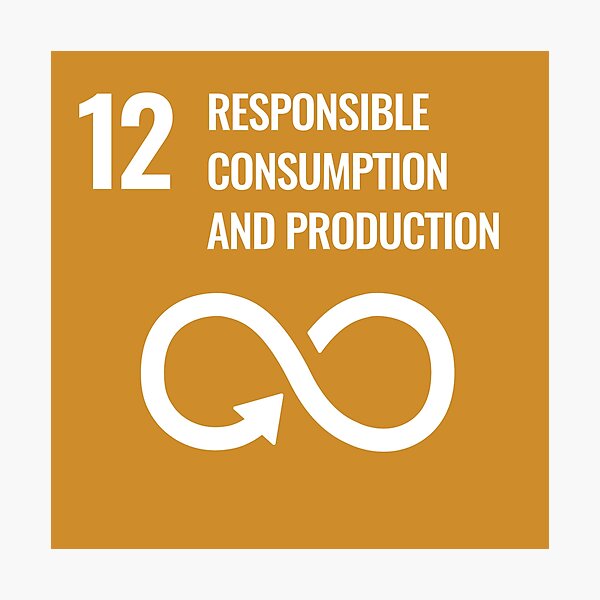 "UN SDG - Sustainable Development Goals | Goal 12" Photographic Print ...