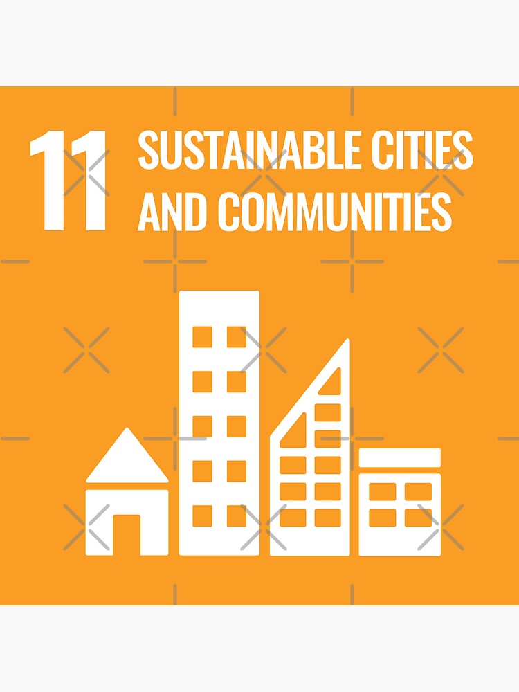 "UN SDG - Sustainable Development Goals | Goal 11" Sticker for Sale by ...