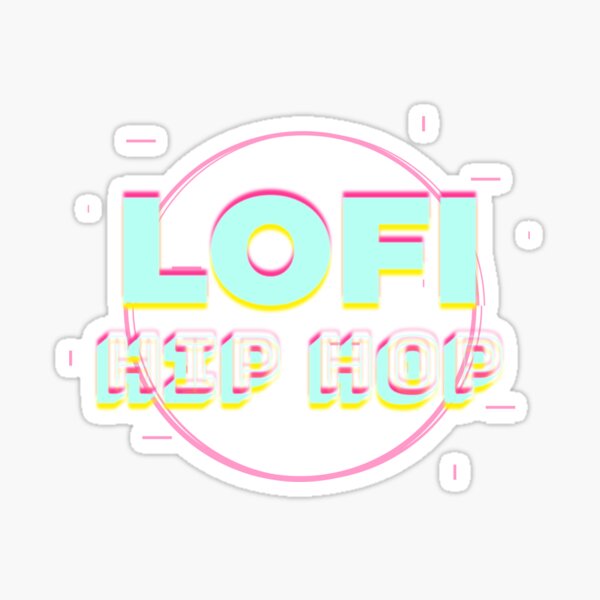 "Lofi Hip Hop Clean Logo" Sticker for Sale by jacks-tees | Redbubble