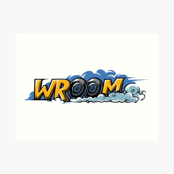 "WRooM " Art Print for Sale by samidib16 | Redbubble