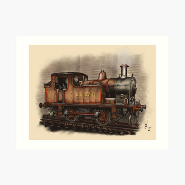 "LSWR No.84." Art Print for Sale by Rasendyll | Redbubble