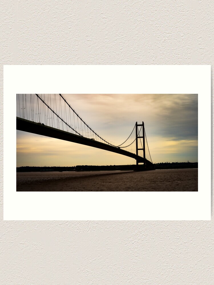 "Humber Bridge" Art Print for Sale by Spinlight | Redbubble