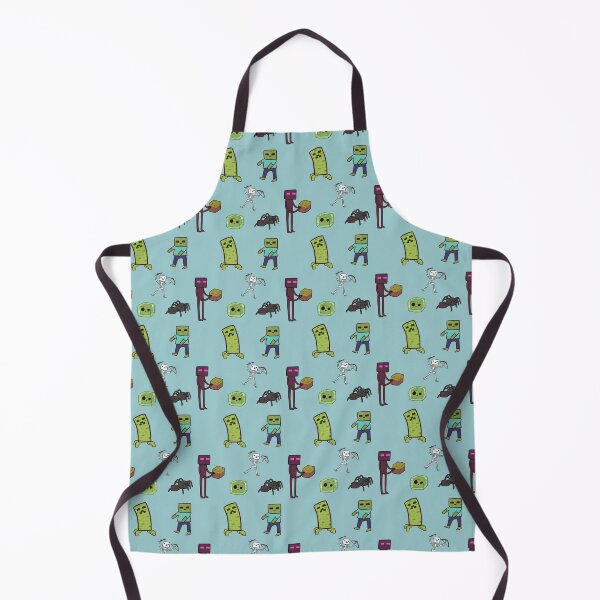 Minecraft Zombie Aprons | Redbubble