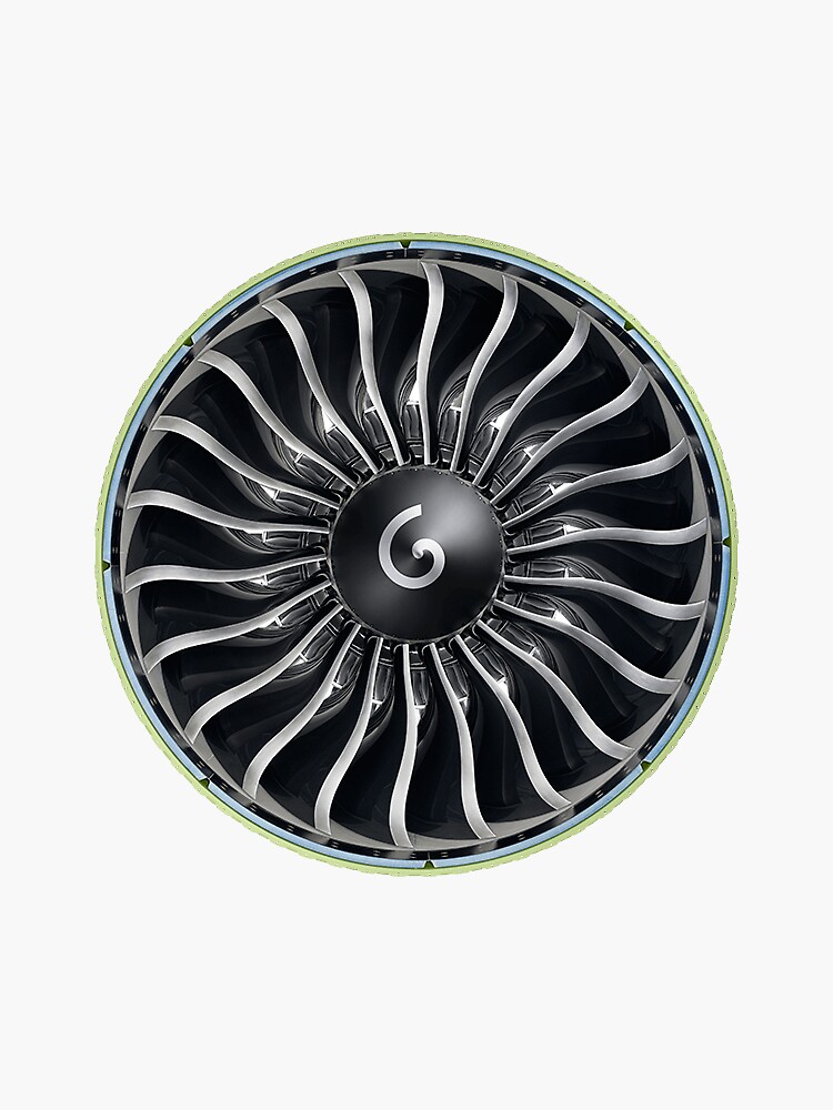 "GE-90" Sticker for Sale by Rohith2001 | Redbubble