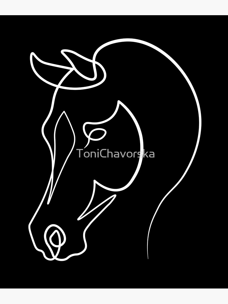 Dessin De Visage De Cheval Arabe Peinture | Arabian | Hubert De