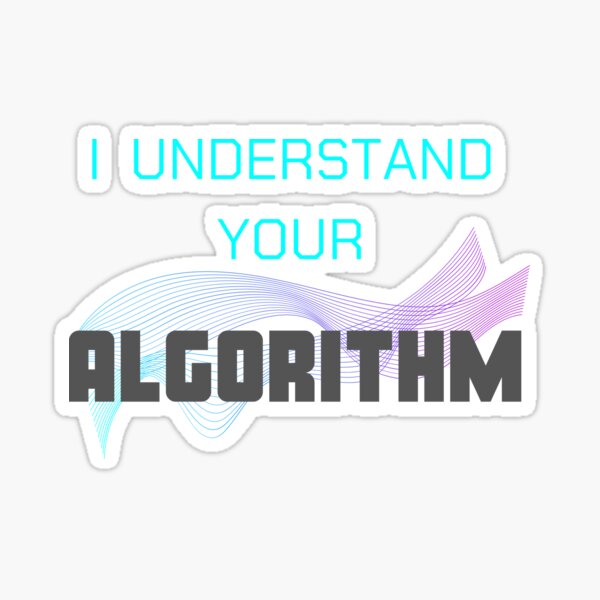 "funny computer engineer algorithm sticker" Sticker for Sale by ...