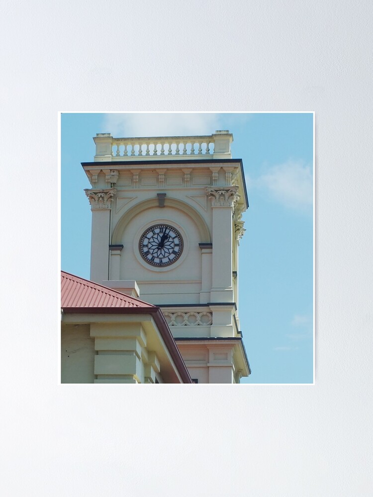"Clock Tower Maryborough Queensland Australia" Poster for Sale by ...