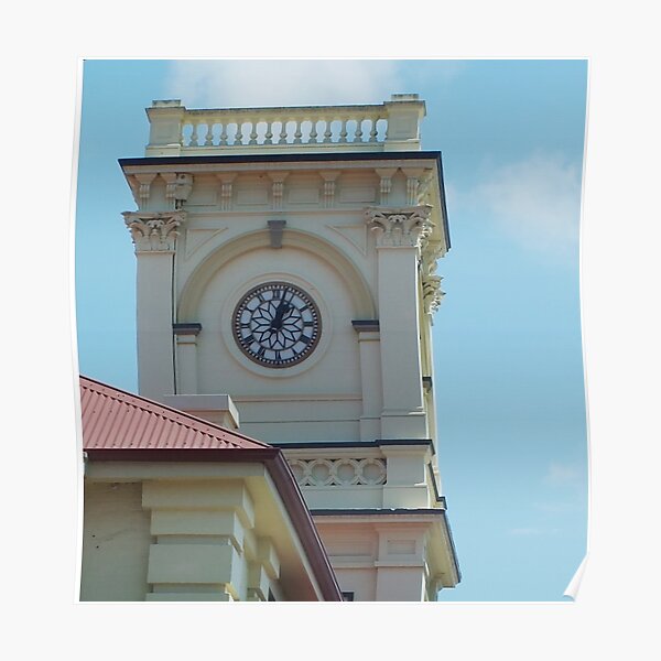 "Clock Tower Maryborough Queensland Australia" Poster for Sale by ...