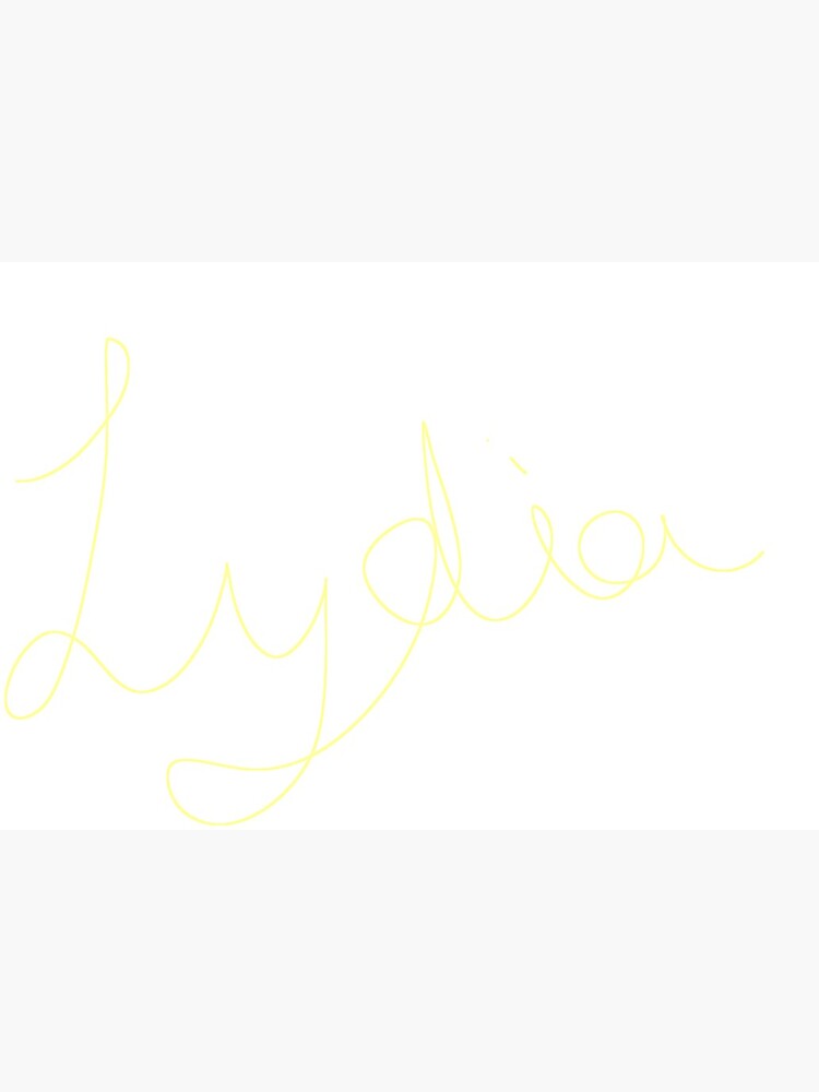 "simple lydia name design" Sticker for Sale by Luciarosedt | Redbubble