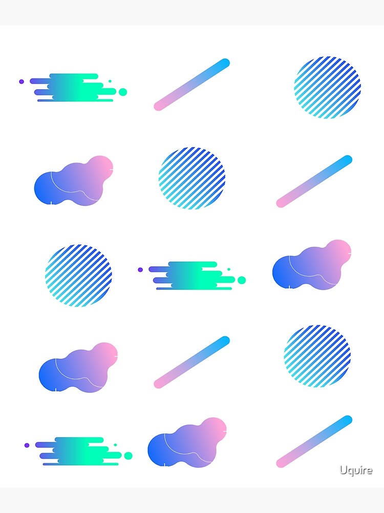 "Rainbow Art" Poster for Sale by Uquire | Redbubble