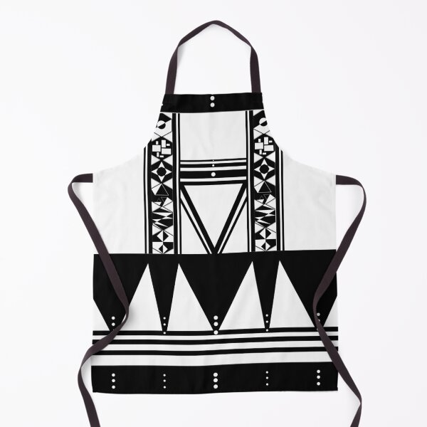 "African Xhosa Wedding Attire | Traditional Umbhaco" Apron for Sale by ...