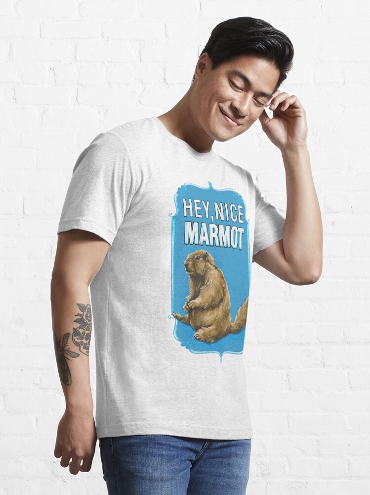 "BIG LEBOWSKI- the Dude - Hey, Nice Marmot" T-shirt for Sale by ...