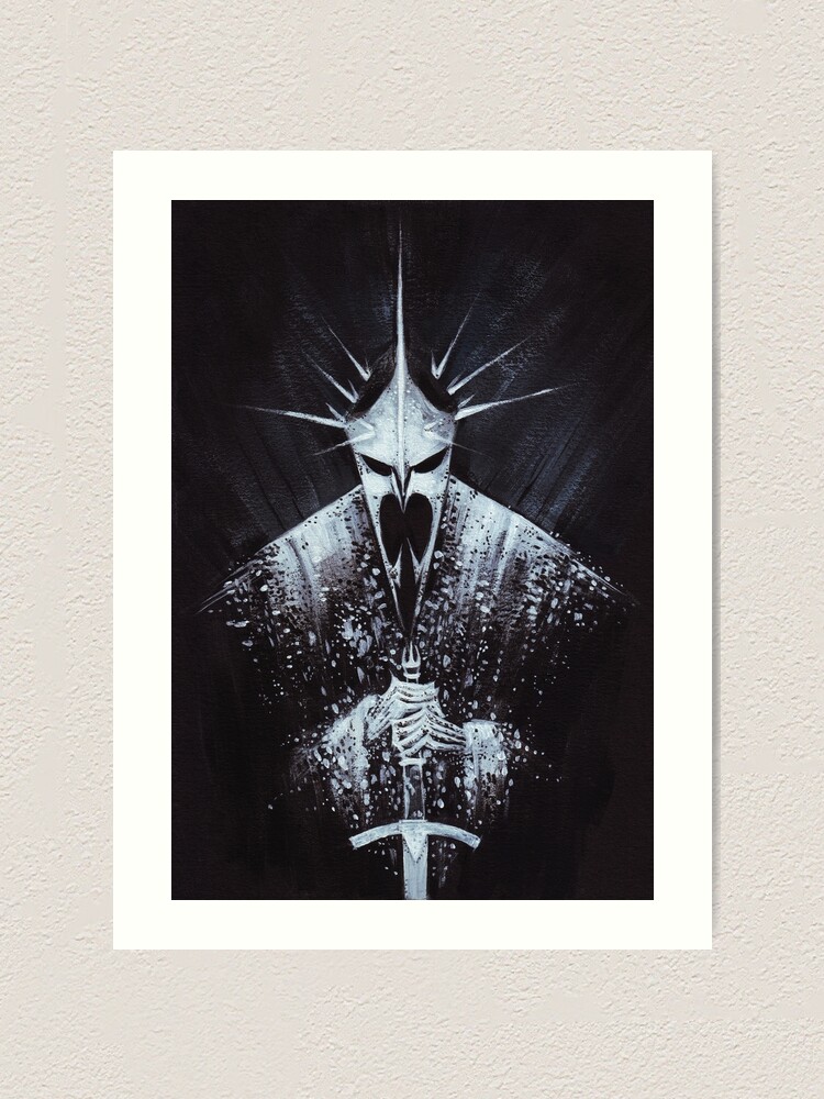 "Witch-king of Angmar" Art Print for Sale by whitetail | Redbubble